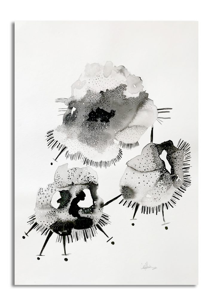 Amoeba Family by Caitlin Mkhasibe - Unsung Art